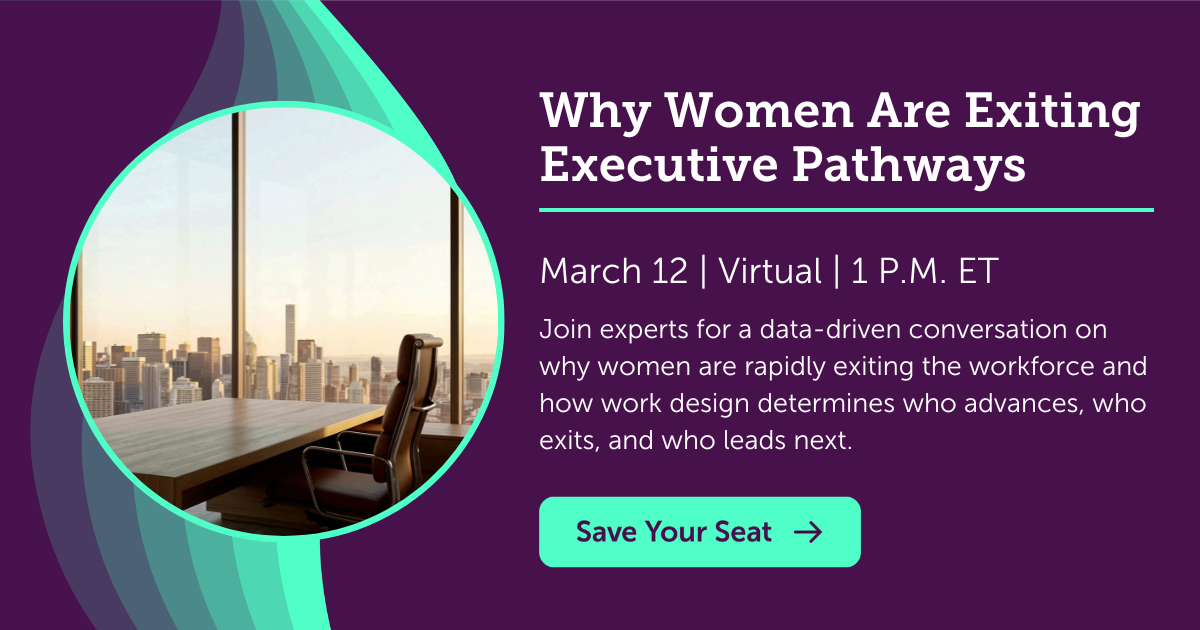 Why Women Are Exiting Executive Pathways